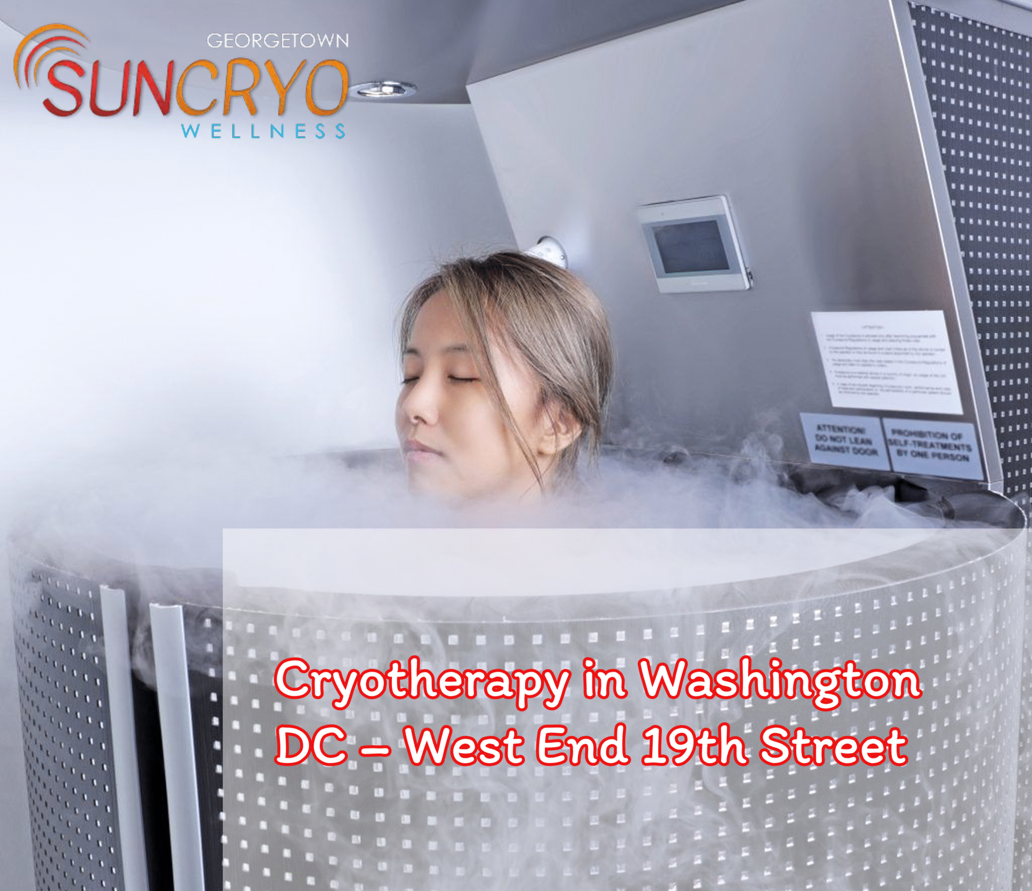 Cryotherapy in Washington DC – West End 19th Street - SunCryo